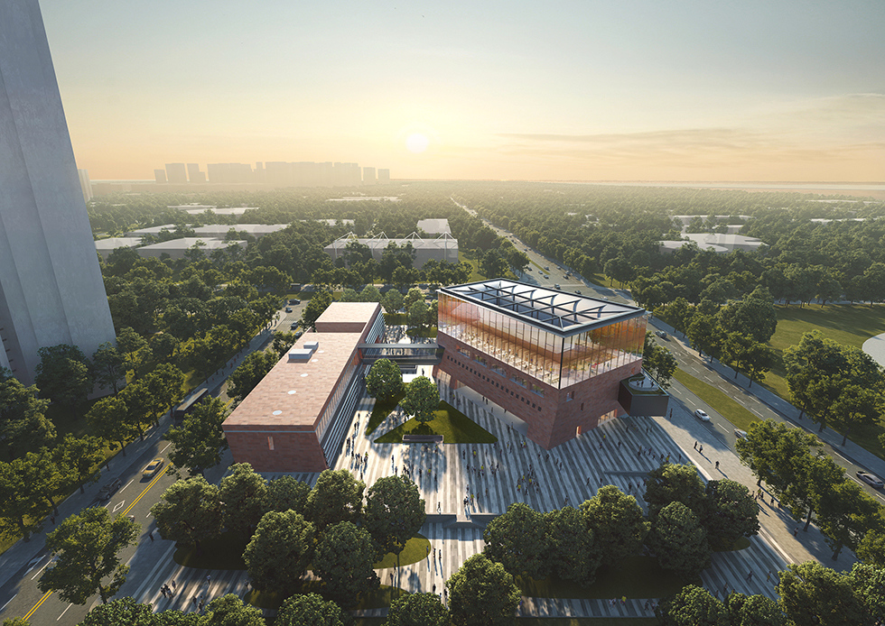 The Songdo Library Competition-PROJECTS-及物建筑设计上海工作室 JWJZ ARCHITECTURE