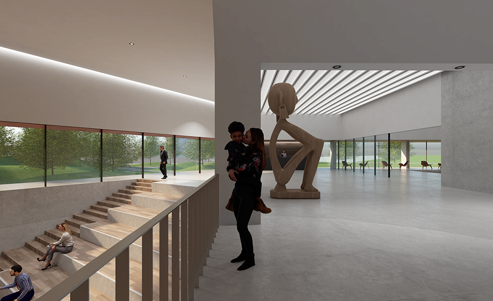 The Songdo Library Competition-PROJECTS-及物建筑设计上海工作室 JWJZ ARCHITECTURE