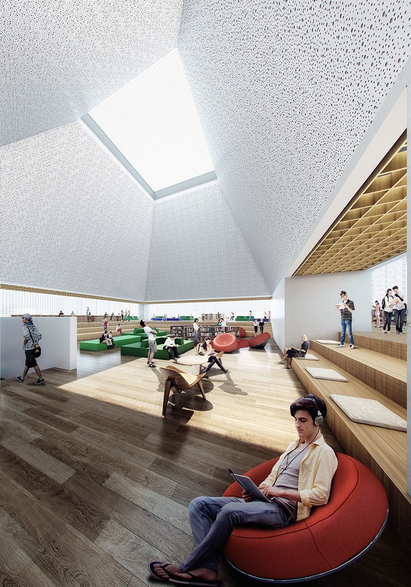 Wenzhou Kean University Library-PROJECTS-及物建筑设计上海工作室 JWJZ ARCHITECTURE